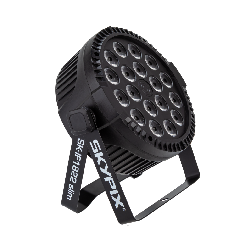 Par Led RGBWA+UV 18x18 Indoor SK-IF1822 Slim - Skypix